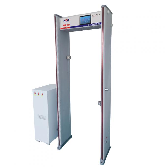 Quick Pass 680W 0.7MPa Walk Through X Ray Machine 8 Microns Gate