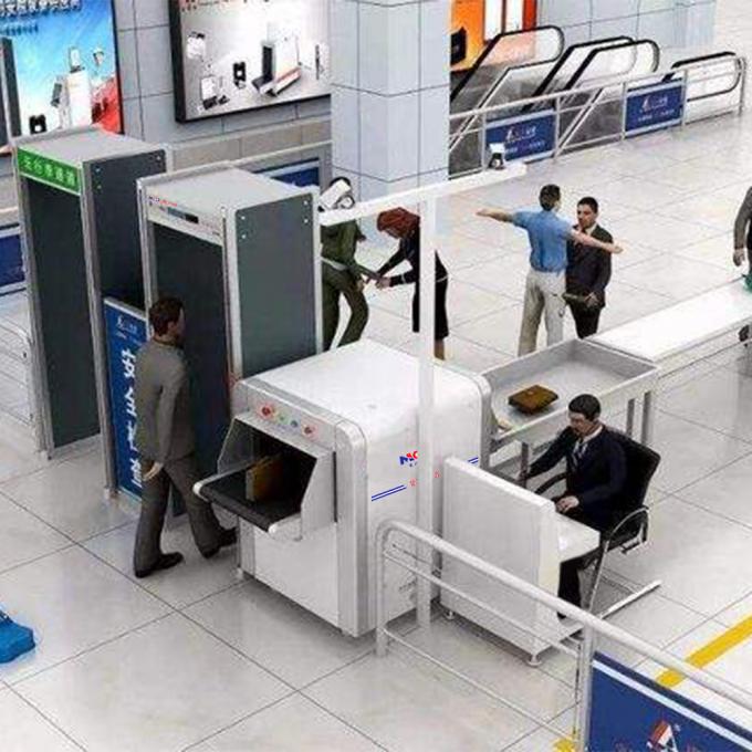 Airport/Subway/Police/Customs Walk Through Metal Detector For Security ...