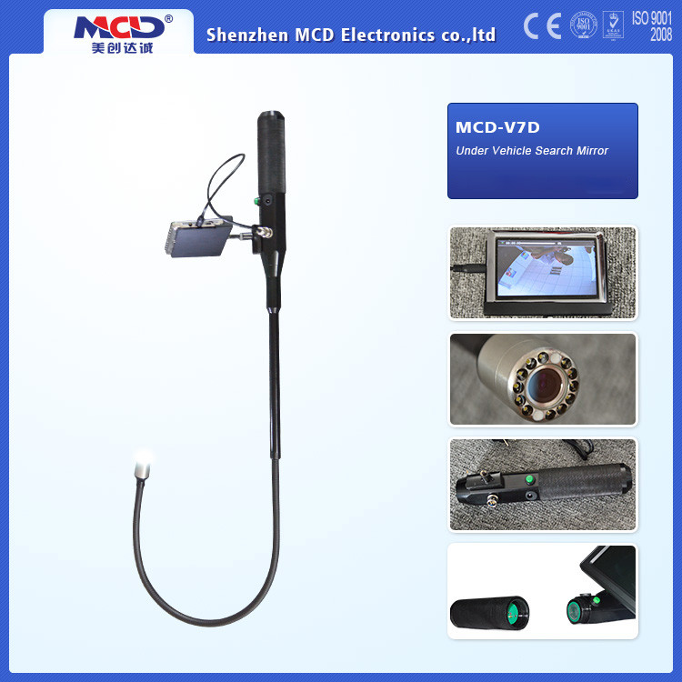 IP68 5" LCD Under Vehicle Inspection Camera with DVR Video Recording ...