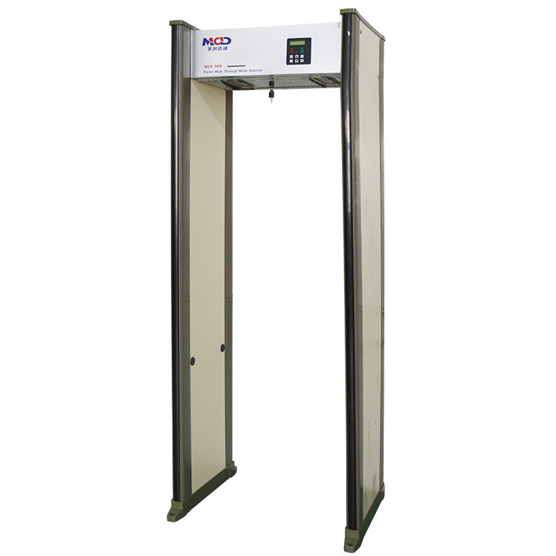 MCD - 500A door metal detector Security Gate For Gun Knife Weapon Detection