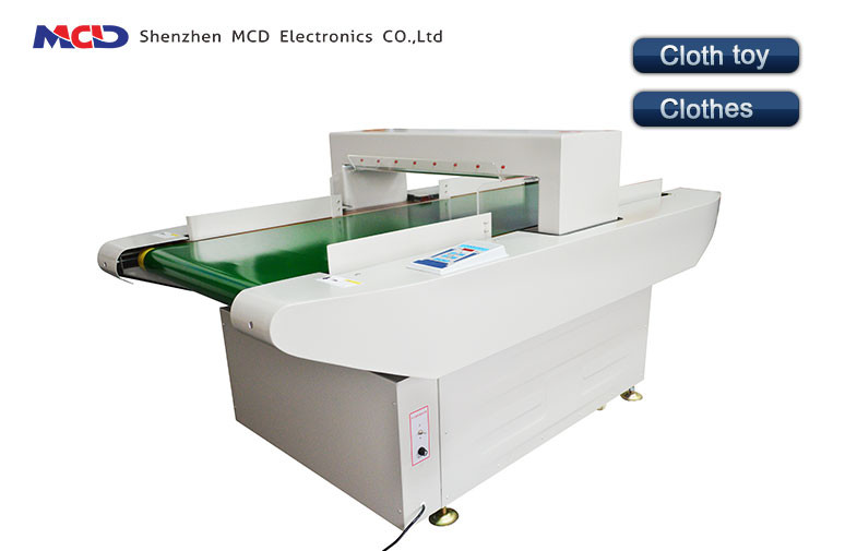 Clothe Needle Conveyor Belt Metal Detector 1-10 level Adjust ... Clothe Needle Conveyor Belt Metal Detector 1-10 level Adjust ...
