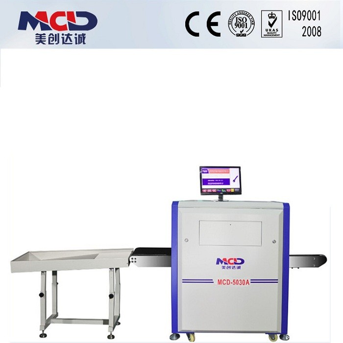 Conveyor Parcel X Ray Security Inspection Equipment For Railway Station ...