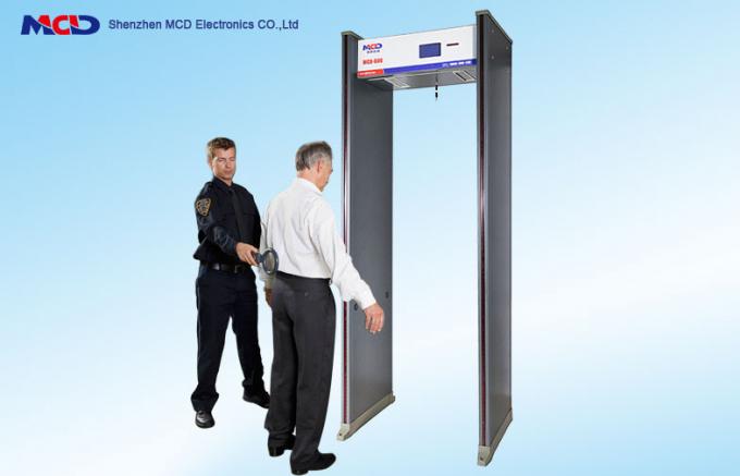 Public Security Walk Through Gate , Portable Security Scanner Metal ...